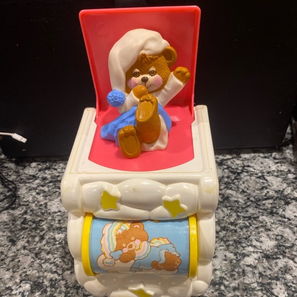 Toys | Vintage Teddy Beddy Bear Musical Pop Up Jack In The Box | Poshmark